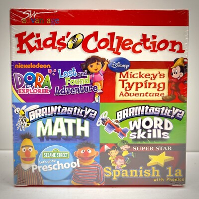 Southwestern Skill Builder Kids Collection; 6 CD-ROM Educational Games ...
