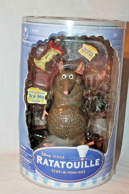 Emile Disney Ratatouille Pixar Talking Action Figure 7 Inches for sale ...