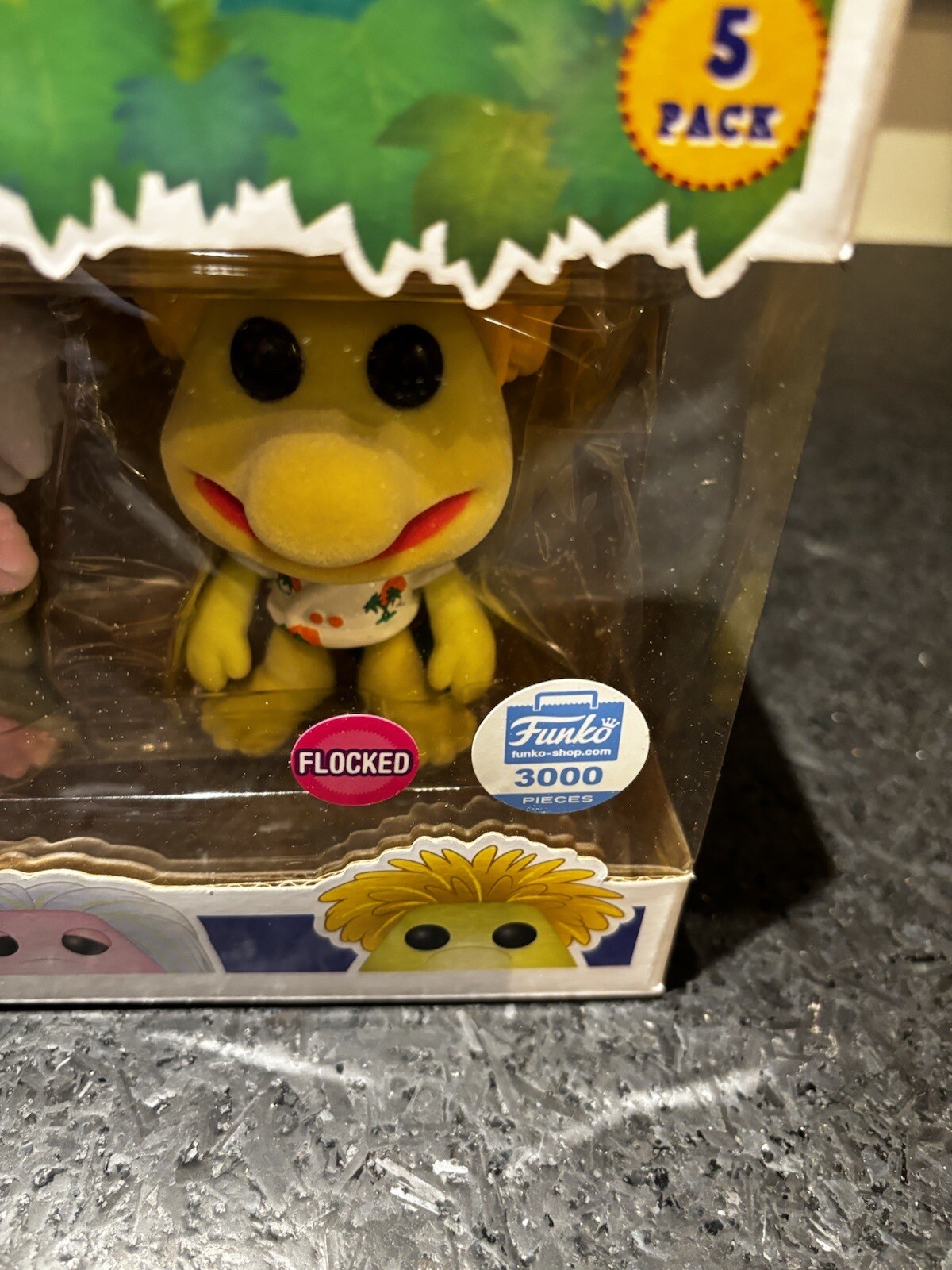 FRAGGLE ROCK FLOCKED 5-Pack Funko Pop - Muppets - Funko Shop Exclusive ...