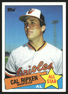 1985 Topps Cal Ripken #704 AS, LL | eBay