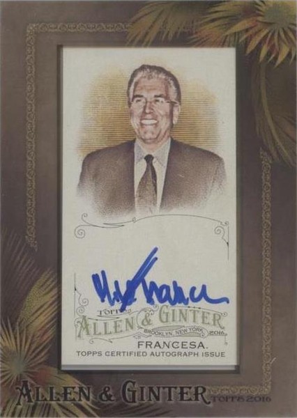 2016 Topps Allen & Ginter's - Mini Framed Autographs #AGA-MFA Mike ...