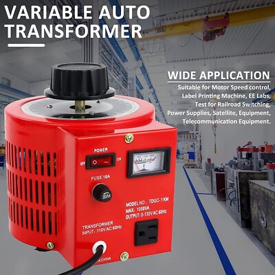 AC Power Supplies - Variac Transformer