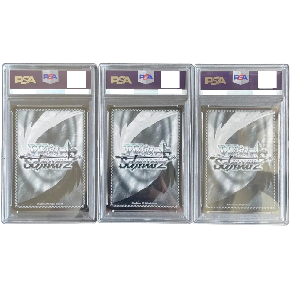 PSA10 Weiss Schwarz Re:Zero Emilia Rem Ram Promo Card Set of 3 Japanese ...