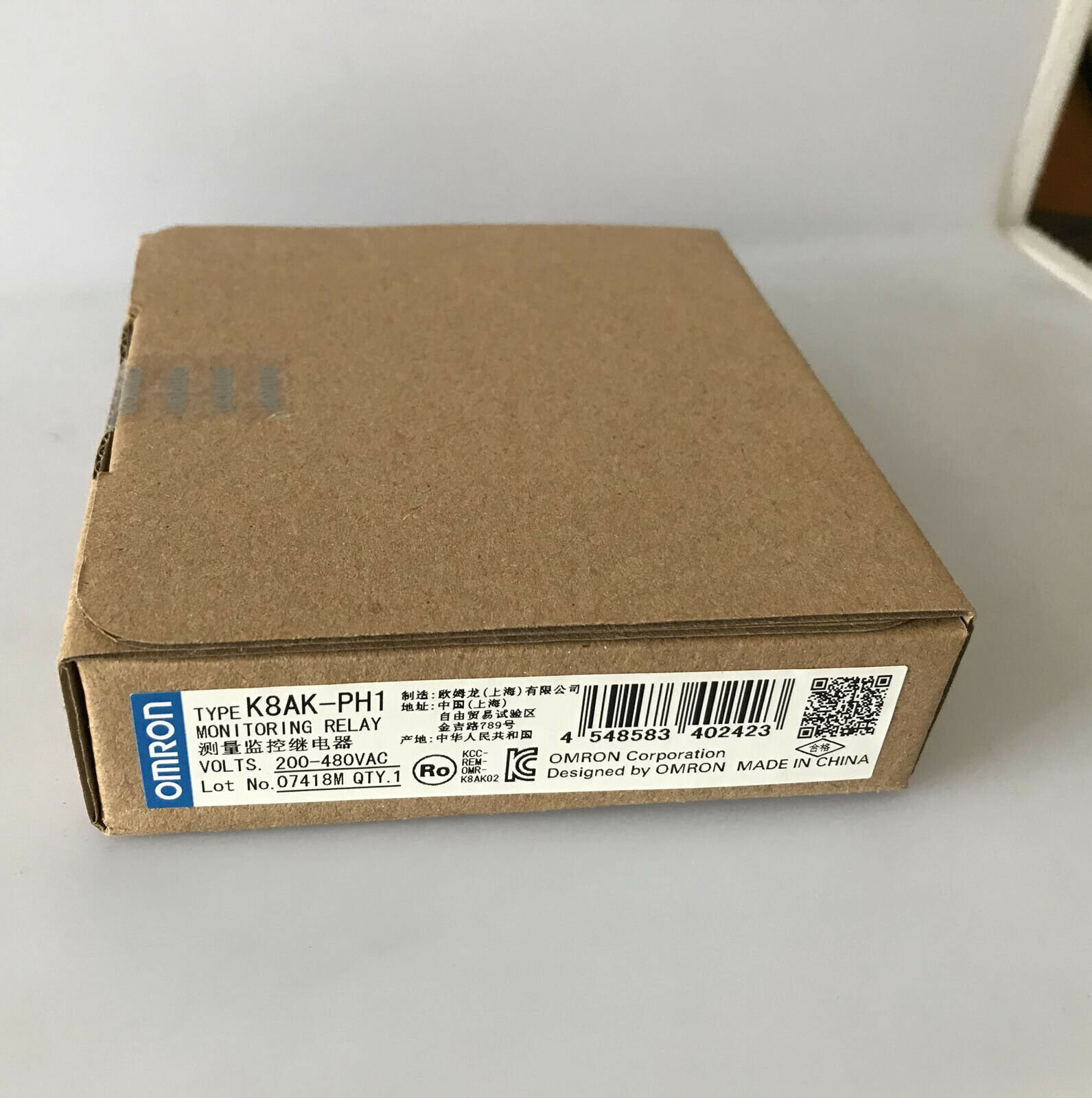 PLC Phase Sequence Protection Relay K8AK-PH1 1PC NEW OMRON Free Ship | eBay