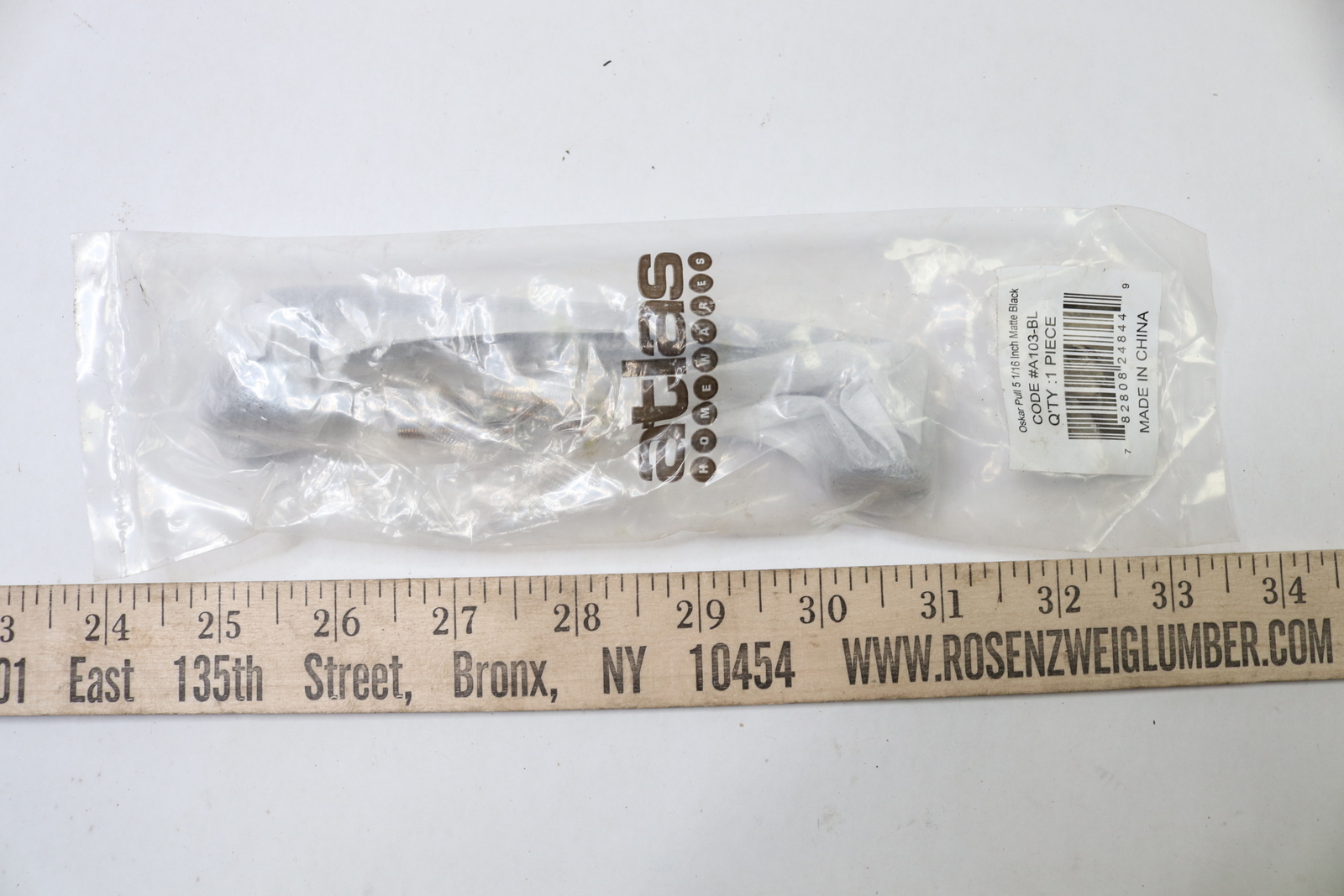 Atlas Homewares Oskar Collection Pull Matte Black A103-BL | eBay