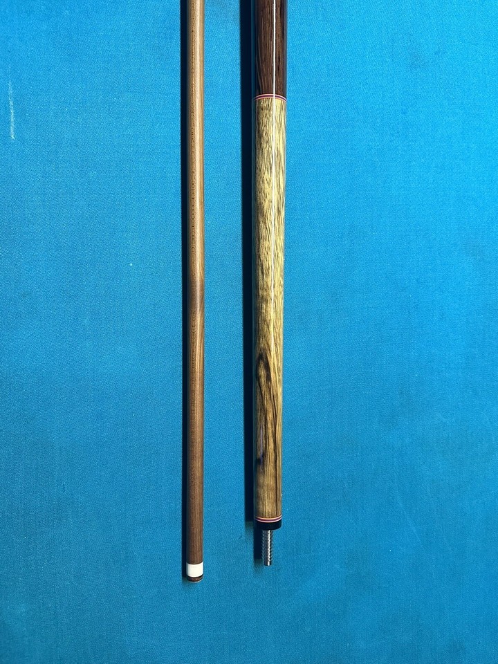 Jeffrey Tucker Custom Black Limba/Wenge Pool Cue, 3/8X10, 30” Kielwood ...