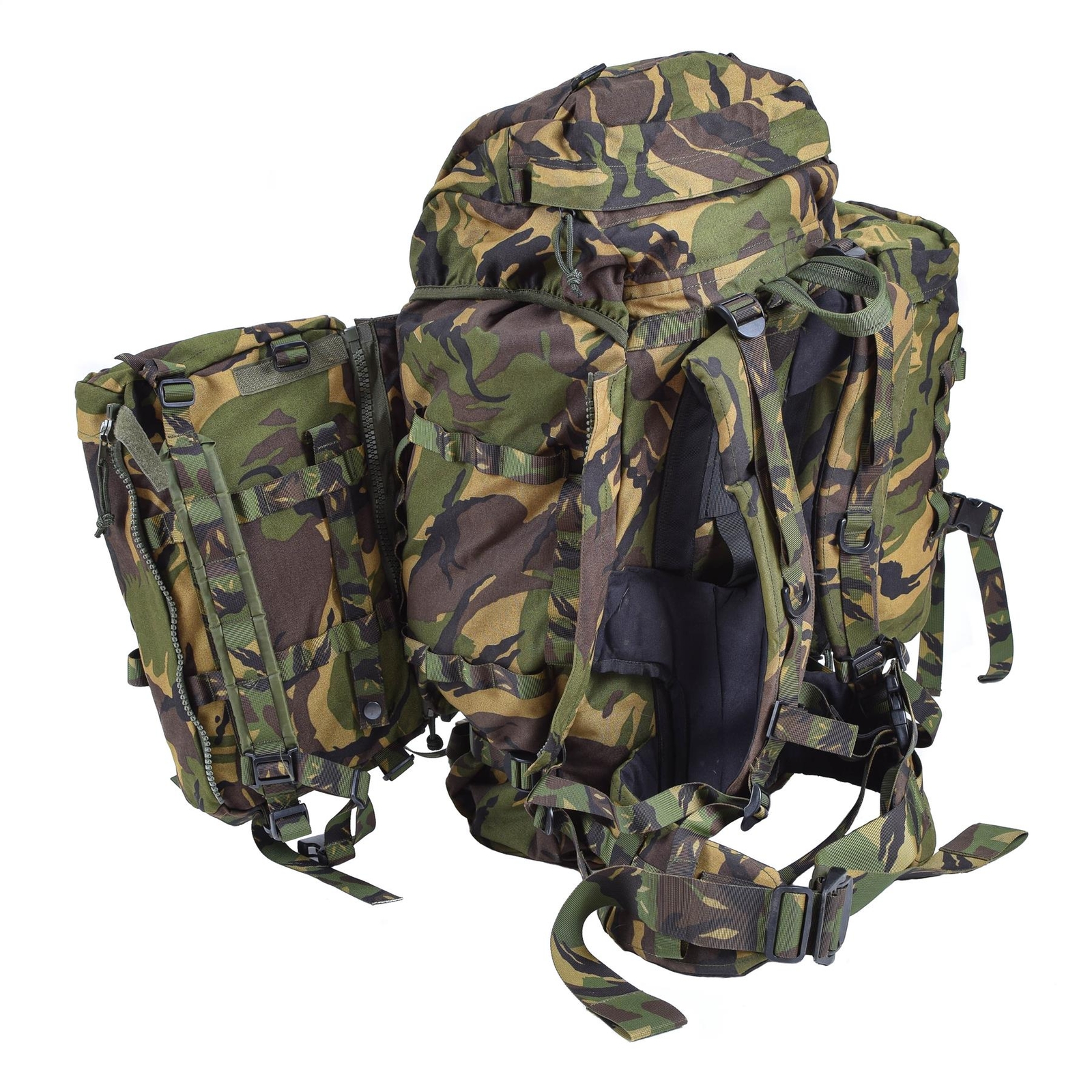 Genuine Dutch Military backpack DPM pattern rucksack combat 60L ...