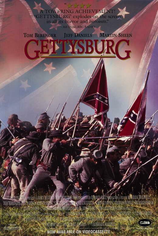 Gettysburg Movie Poster