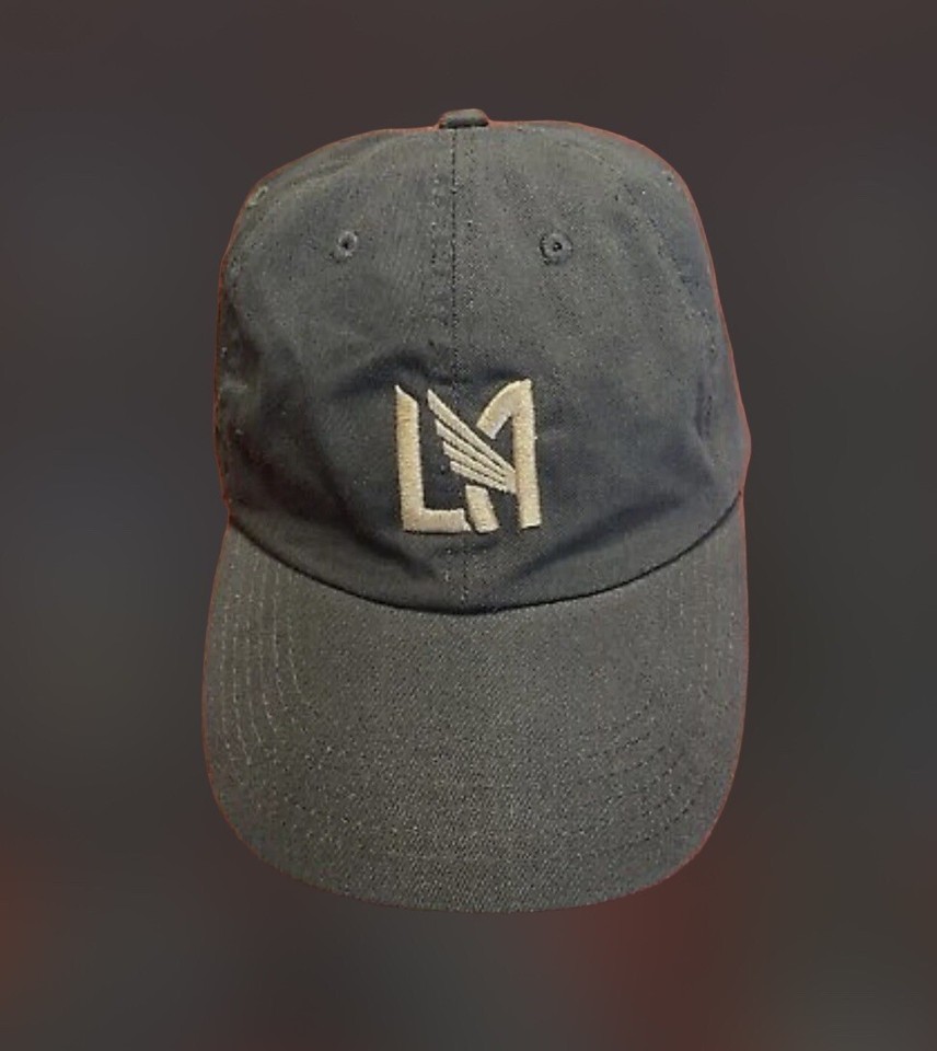 LAFC Los Angeles Football Club Embroidered Adjustable Ball Cap Hat New ...