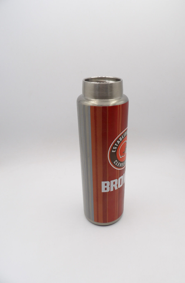 Tervis 24oz Stainless Steel Slim Bottle - Cleveland Browns - NO LID | eBay