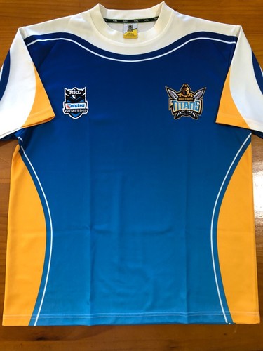 Official NRL Merch - Gold Coast Titans R.L.F.C. Jersey - Large | eBay ...