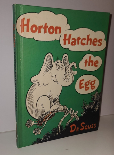 Dr. Seuss Horton Hatches The Egg Book Club Edition Hardcover Random ...