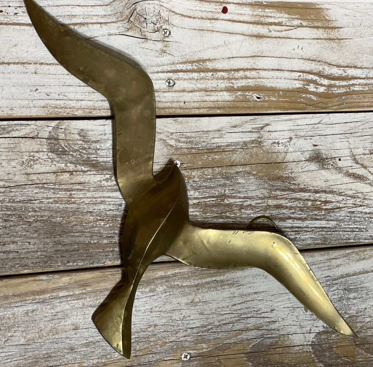 Vintage Brass Seagull Wall Decor Seagull Wall Decor — Walker & Wells