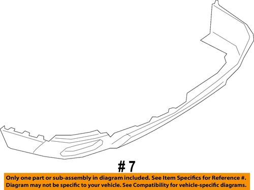 BMW OEM 14-18 X5 Rear Bumper Bumper Components-Lower Trim 51127384333 ...