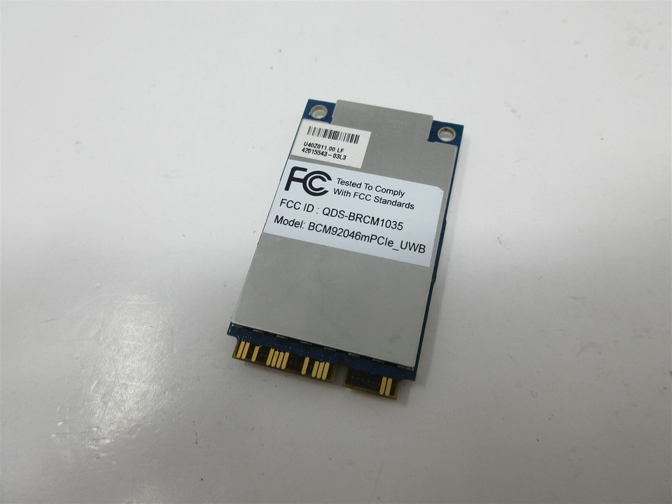 0MT361 MT361 OEM Dell Wireless mini-PCI 410 BlueTooth UWB Combo Mini ...