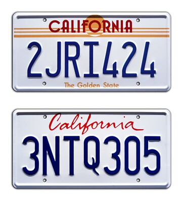 Fast and Furious | 2JRI424 + 3NTQ305 | Metal Stamped Replica Prop ...