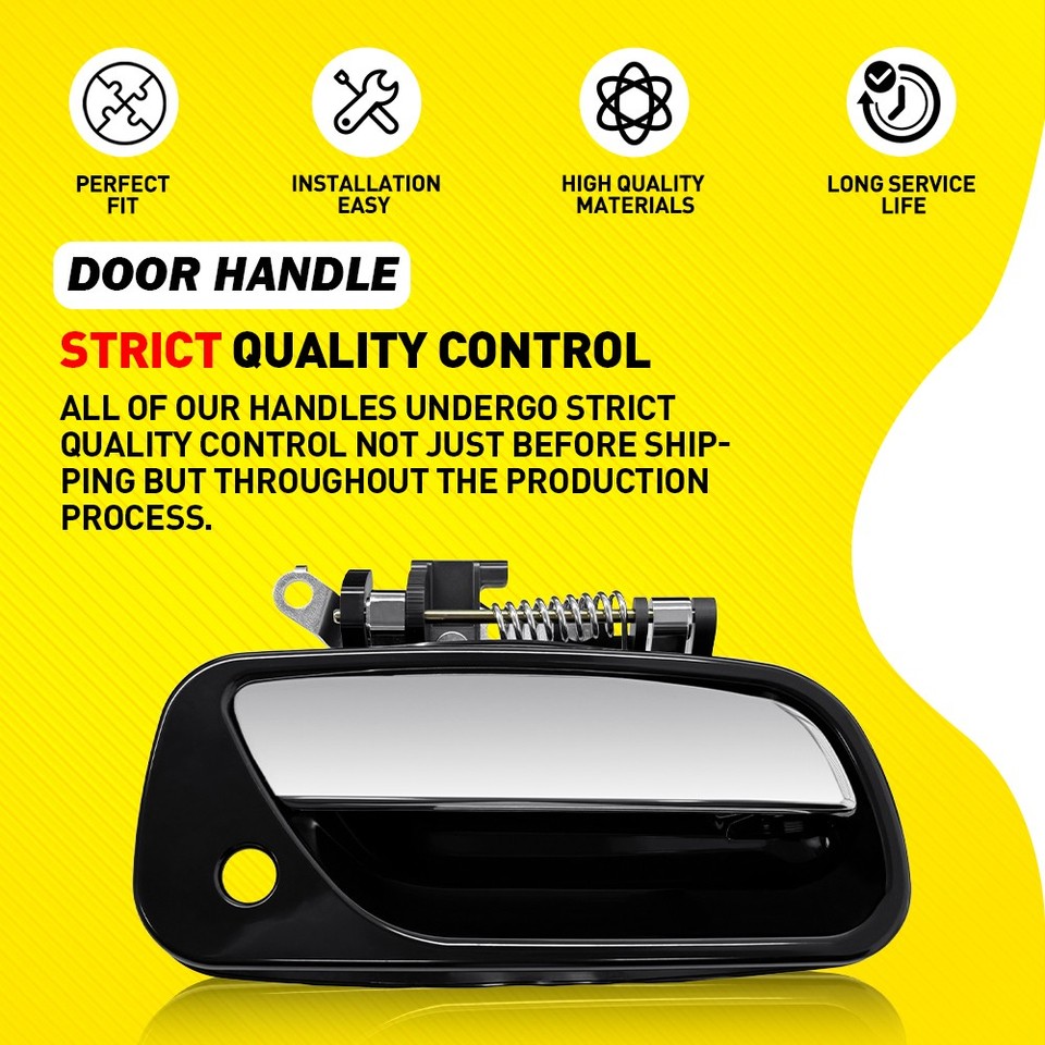 Exterior Door Handle For 1993-98 Toyota T100 Front Right Passenger Side ...