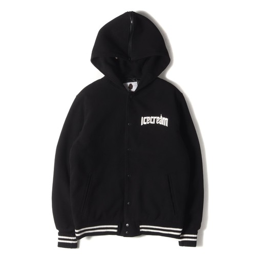 Bbc/Ice Cream Jacket Size M / Ice Logo Sailor Hood Varsity Black No ...