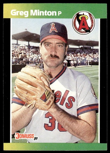 1989 Donruss Baseball's Best #283 Greg Minton California Angels | eBay
