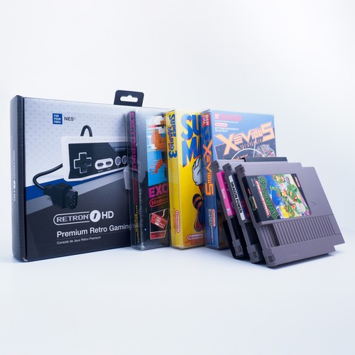 Retron 1 HD in White Nintendo Entertainment System NES Super Mario Bros ...