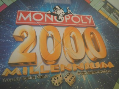 Monopoly Millennium 2000 Game Board Only - replacement | eBay