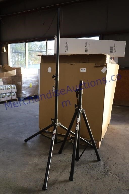 Pair of PA Speaker Stands by , HPS-200PA, Adjustable Tripod Height 4Ft ...