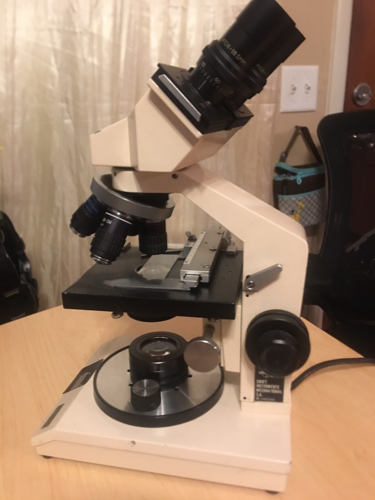 Swift M1000-D 4 Objectives Compound Microscope. | eBay