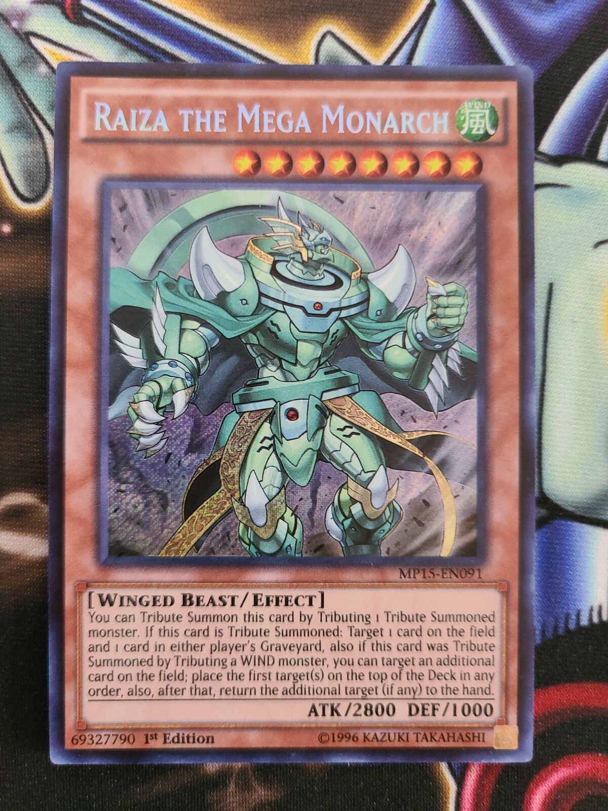Raiza The Mega Monarch MP15-EN091 1st Secret Rare NM Yugioh Card | eBay