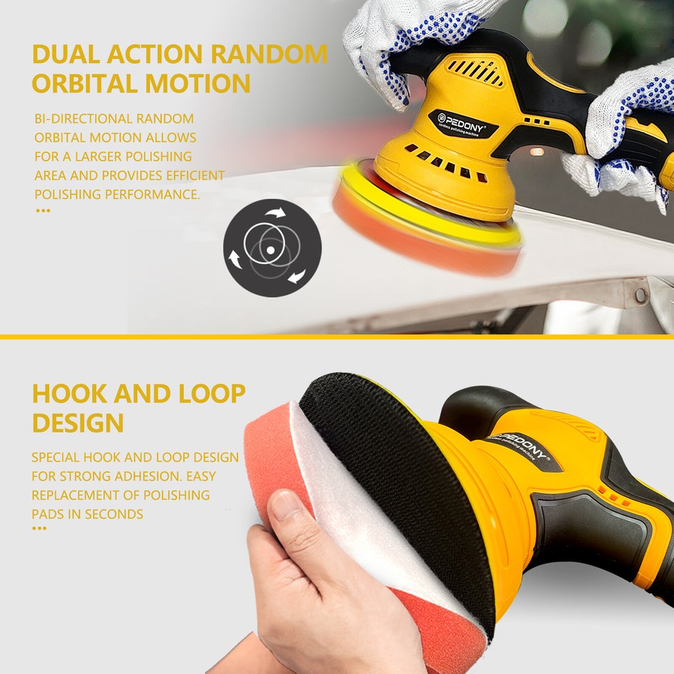 Cordless Car Buffer Polisher for Dewalt 20V Battery Polishers and ...