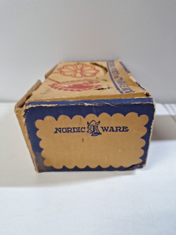 Vintage Nordic Ware Double Rosette & Timbale Irons 4 Molds Handle No ...