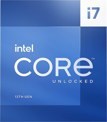 **NIB** Intel i7-13700K (SRMB8) Raptor Lake 16 Core (8P+8E) Processor ...
