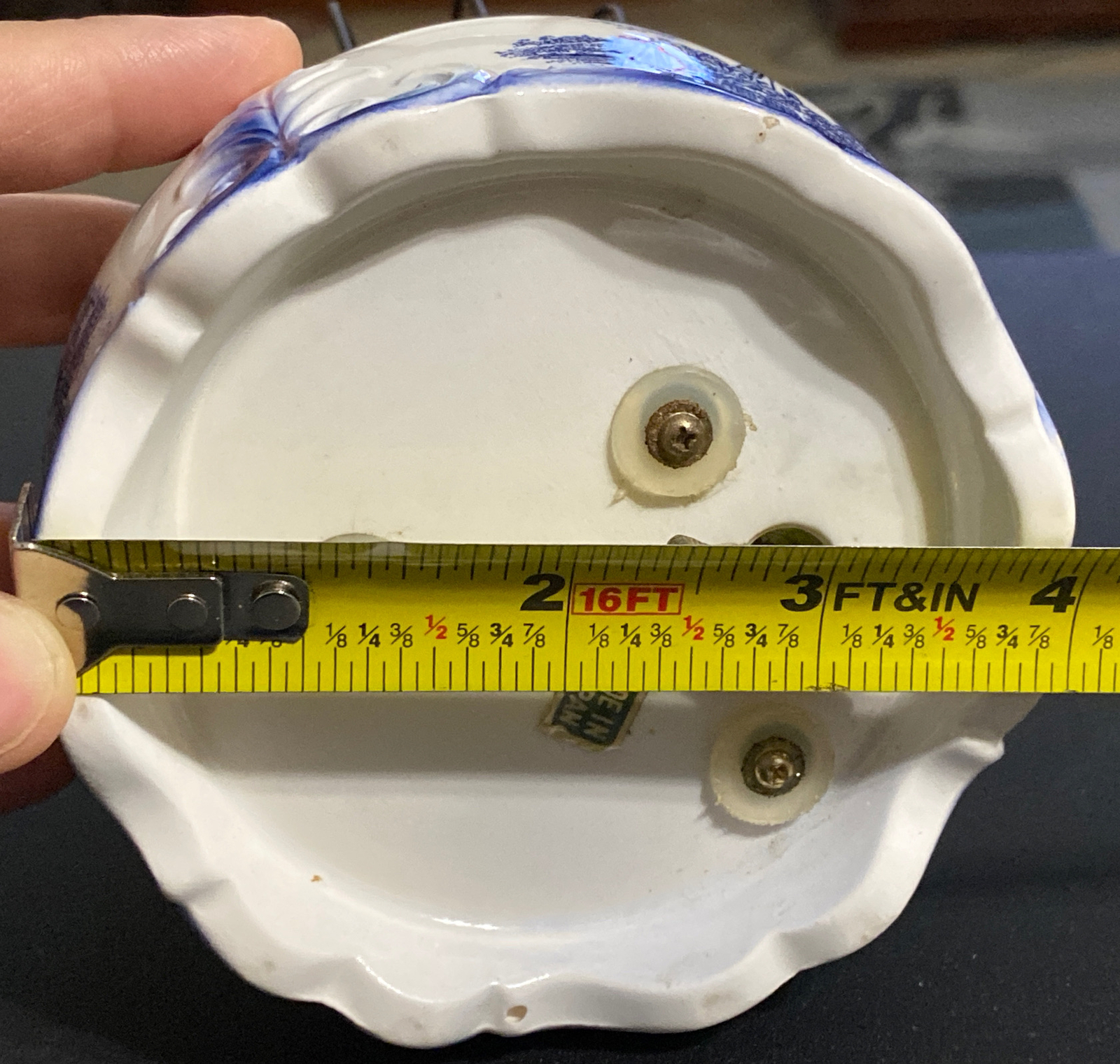 CUTE Vintage TOYO Bird in Birdcage Music Box Porcelain Ceramic Metal ...