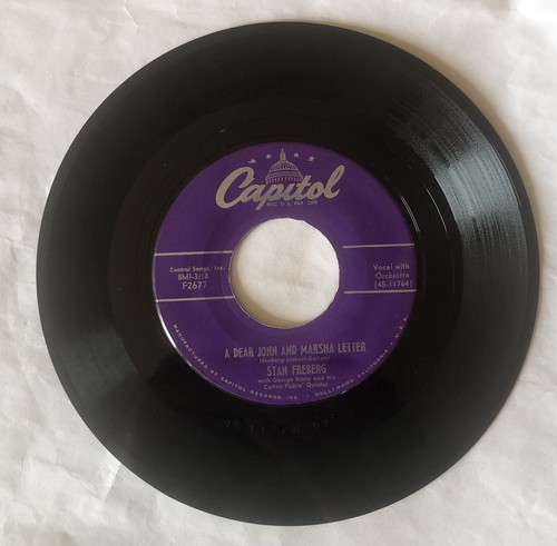 Stan Freberg - A Dear John And Marsha Letter / C’est Si Bon 45 RPM ...