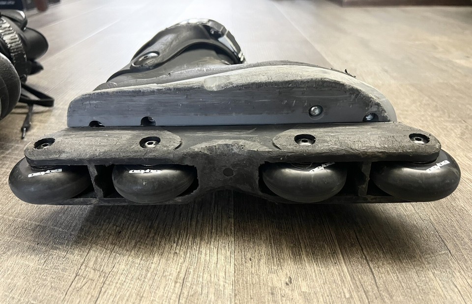 Roces Them Inline Skates 908 Black/Gray Custom X-Small Rollerblades | eBay