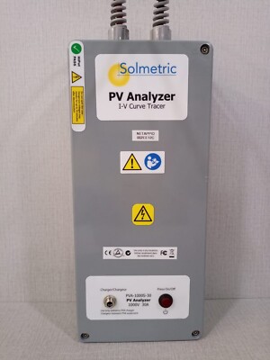 Solmetric PV Analyzer I-V Curve Tracer PVA-1000S-30 1000v 30A - W/O ANY ACCS. | eBay