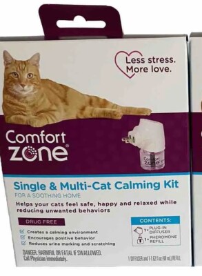 Comfort Zone Cat Calming Kit. Drug Free Calming. | eBay