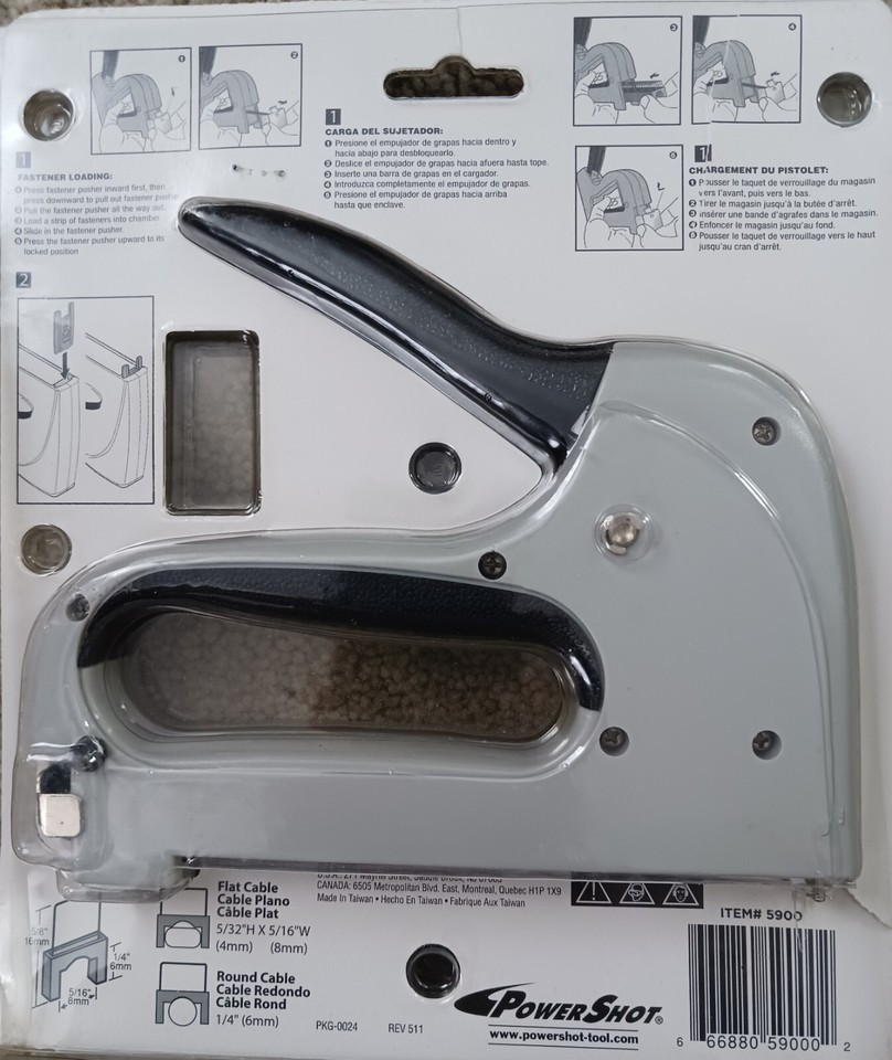 Powershot 5900 insulated cable and wire tacker | eBay