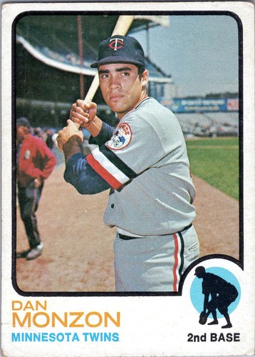 1973 Topps #469 Dan Monzon Minnesota Twins Baseball Card RC EX | eBay