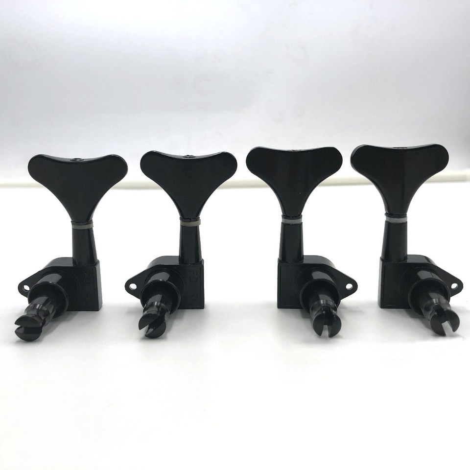 Fishtail 4 String Guitar Bass Tuners Tuning Pegs Keys Sealed Machine ...