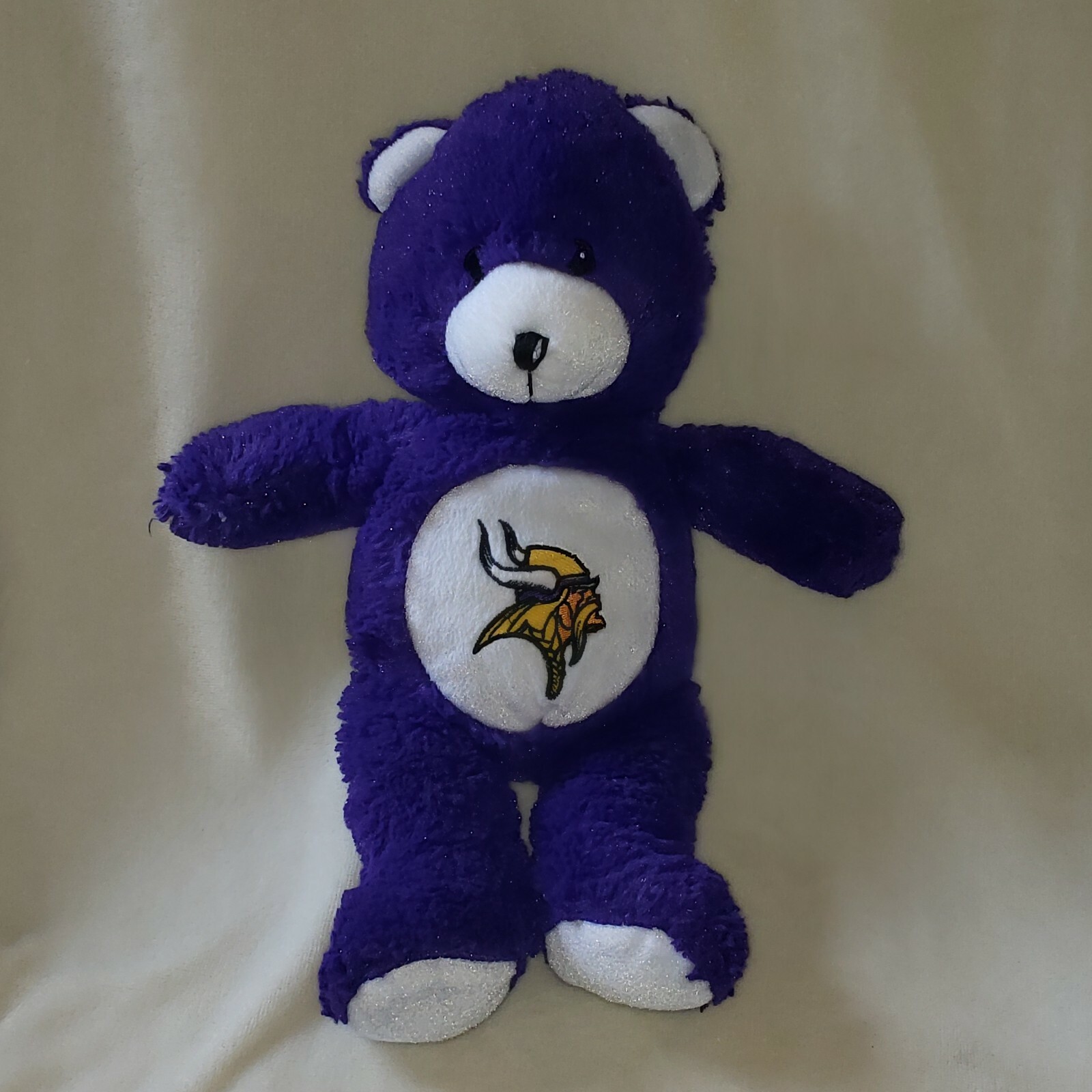 Good Stuff Stuffed Plush MN Minnesota Vikings Purple Teddy Bear 13" | eBay