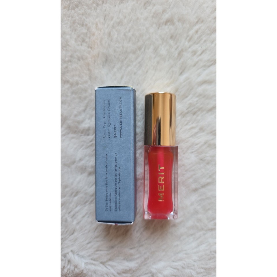 Merit Shade Slick Tinted Lip Oil - Les Deux / NEW IN BOX | eBay