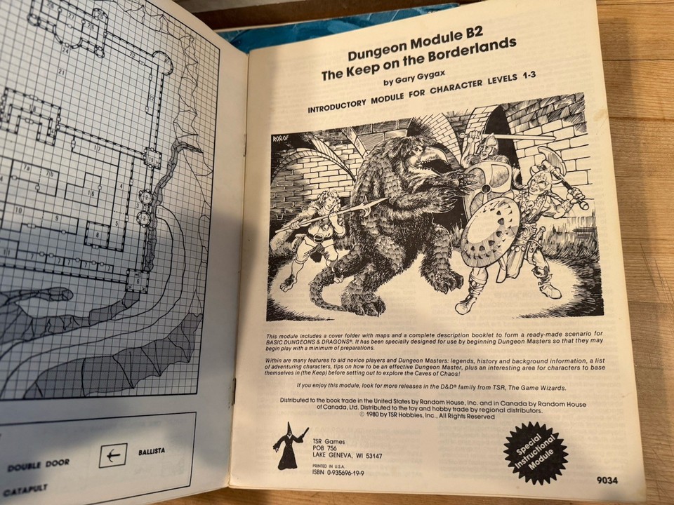 TSR Dungeons and Dragons Basic Set / 3rd Edition, December 1979 | eBay