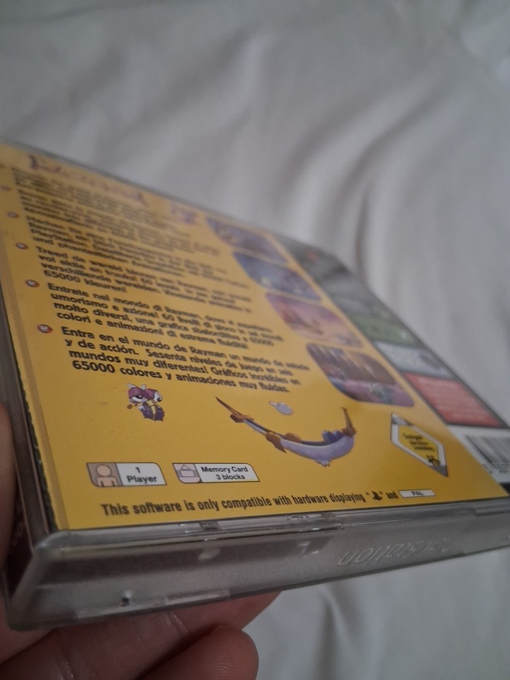 PS1 RAYMAN PLAYSTATION 1 ITALIANO COMPLETO QUASI COME NUOVO | eBay