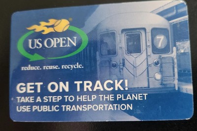 Metrocard US Open 2014 metrocard subway map. Unused | eBay