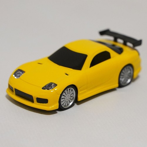 Turbo Racing C71 Rx-7 Rx7 Yellow 1/76 Mini Rc Car 2.4Ghz Technical ...
