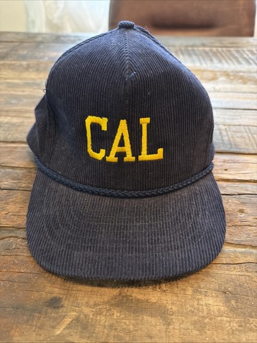 Vintage 90’s Script Hat Cal Bears Corduroy Calhead Style 91 | eBay