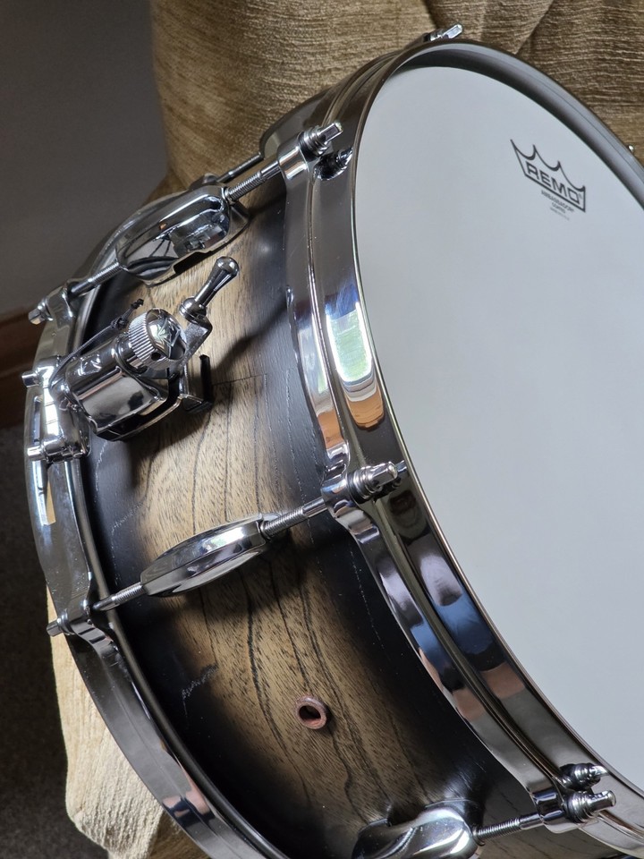 Tama Star Walnut 14x6.5” Snare Drum, Black Japanese Sen, immaculate, barely used | eBay UK