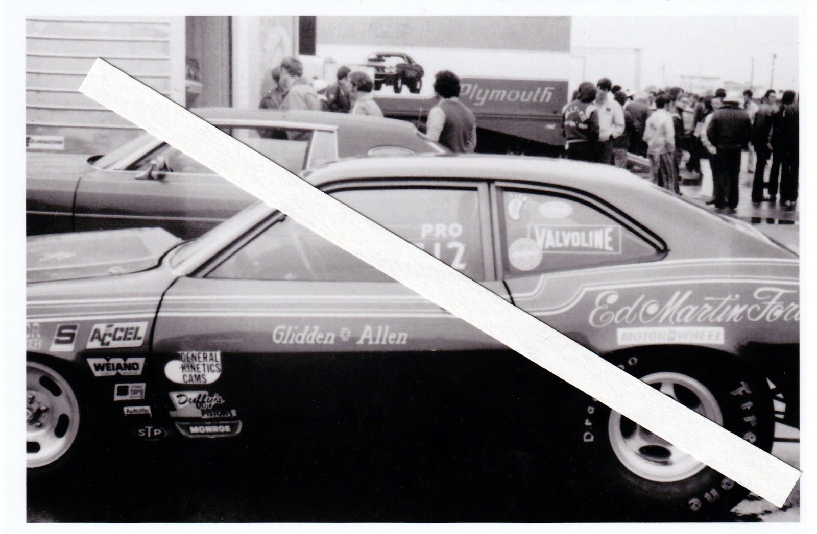 Vintage NHRA Drag Racing-Bob Glidden & Allen-1972 BOSS 351 Ford Pinto ...