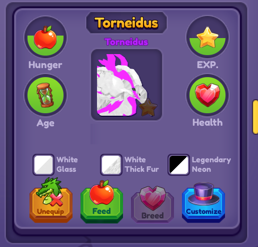 Roblox Dragon Adventures Legendary Color Torneidus Season Dragon | eBay