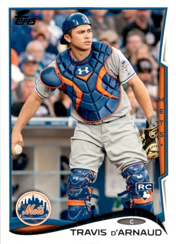 2014 Topps Baseball Travis d'Arnaud #248 RC | eBay